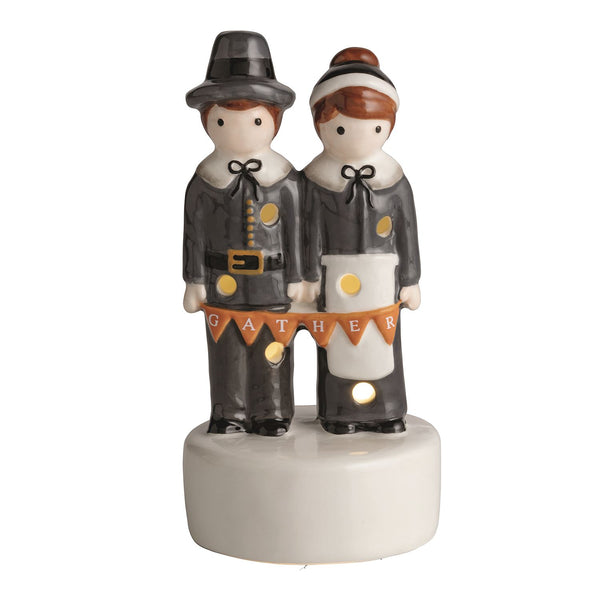 Pilgrim Light-Up Sitter – A Sign of Grace, LLC DBA: Mezoozah Boutique ...