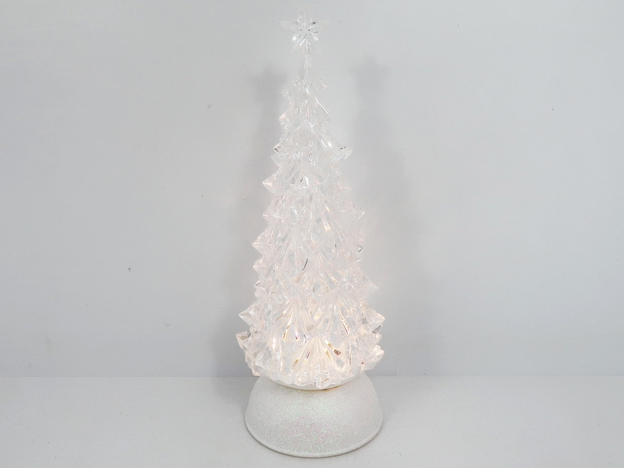 Revolving Lighted Swirl Glitter Tree – A Sign of Grace, LLC DBA ...