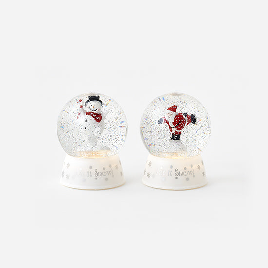 Revolving Swirly Santa/Snowman Water Globe – A Sign of Grace, LLC DBA ...