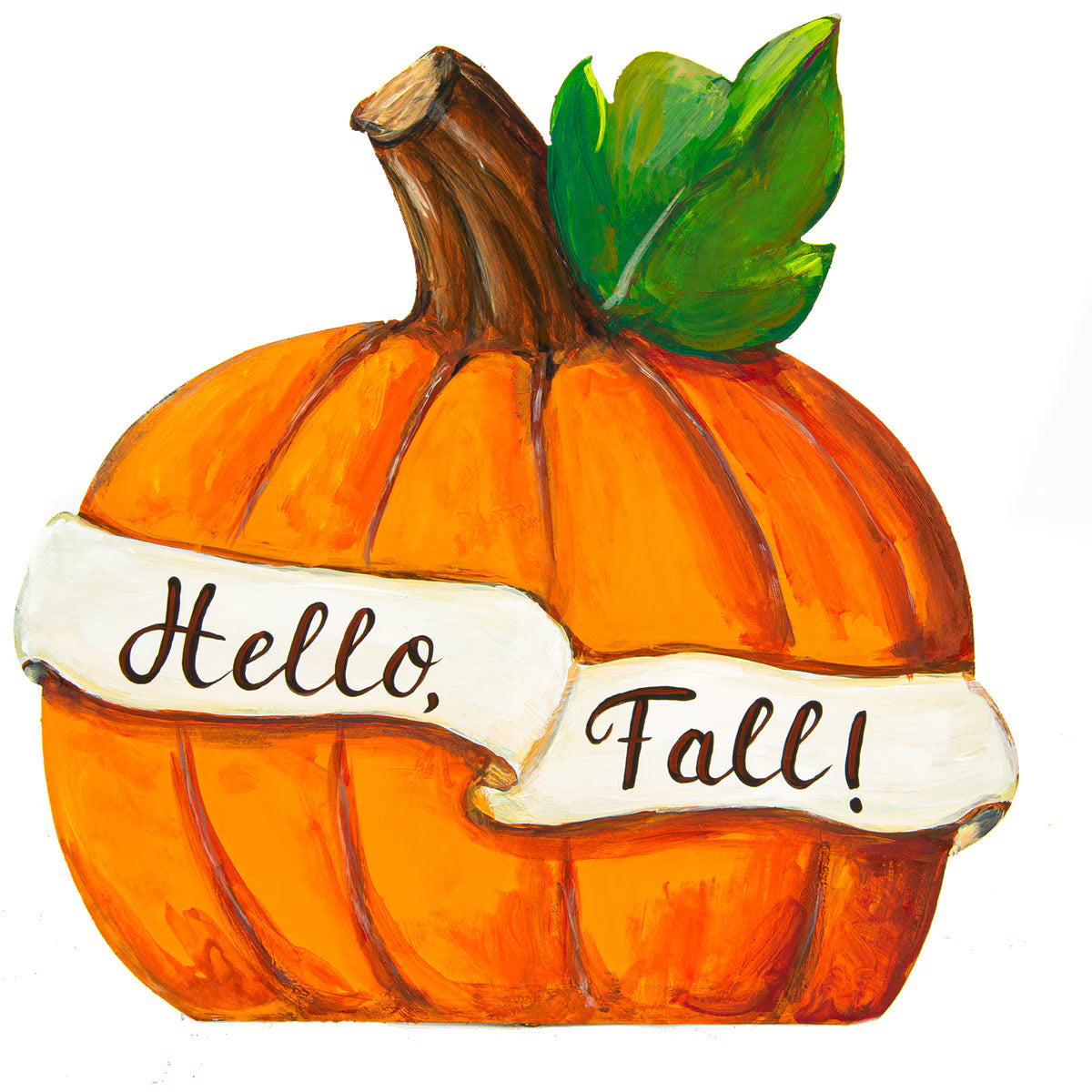 Hello Fall Banner Pumpkin – A Sign of Grace, LLC DBA: Mezoozah Boutique ...