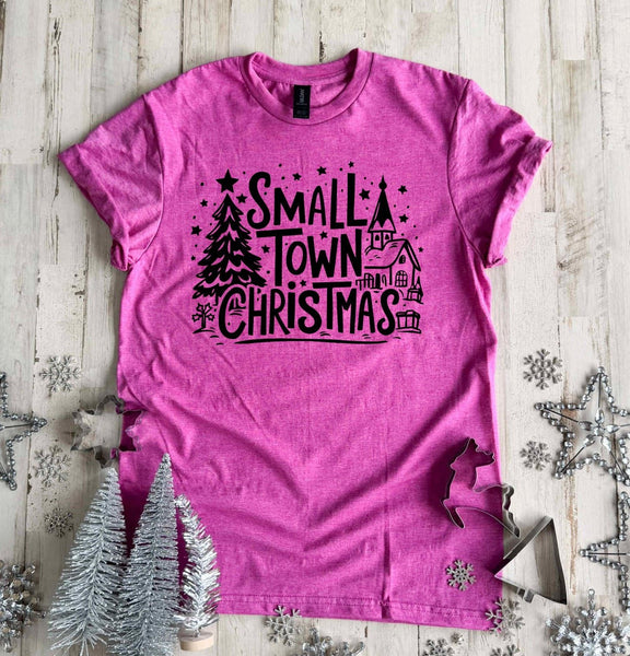 SMALL TOWN CHRISTMAS TEE – A Sign of Grace, LLC DBA: Mezoozah Boutique ...