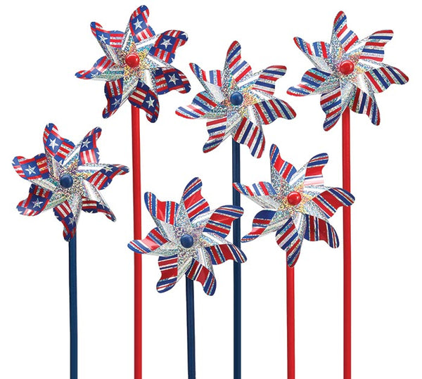 Patriotic Pinwheel Pick – A Sign of Grace, LLC DBA: Mezoozah Boutique ...